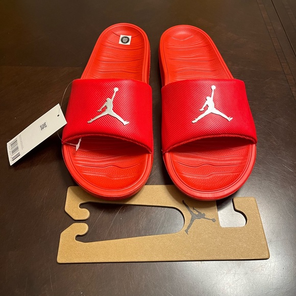 Nike | Shoes | New Nike Air Jordan Break University Red Slide Sandals ...